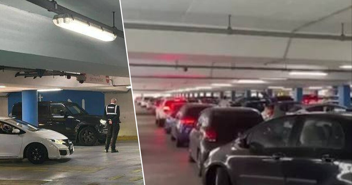 Un embouteillage monstre: des clients coincés pendant plus de trois ...