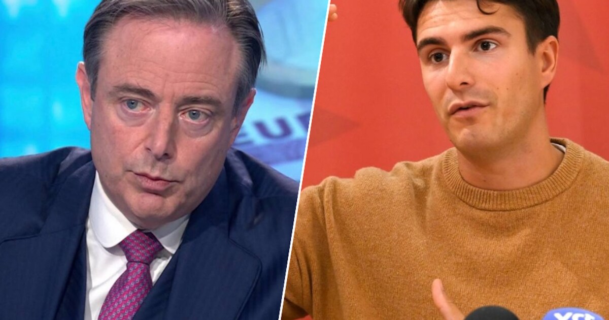 Bart De Wever répond à Conner Rousseau: “S’il continue avec ces ...