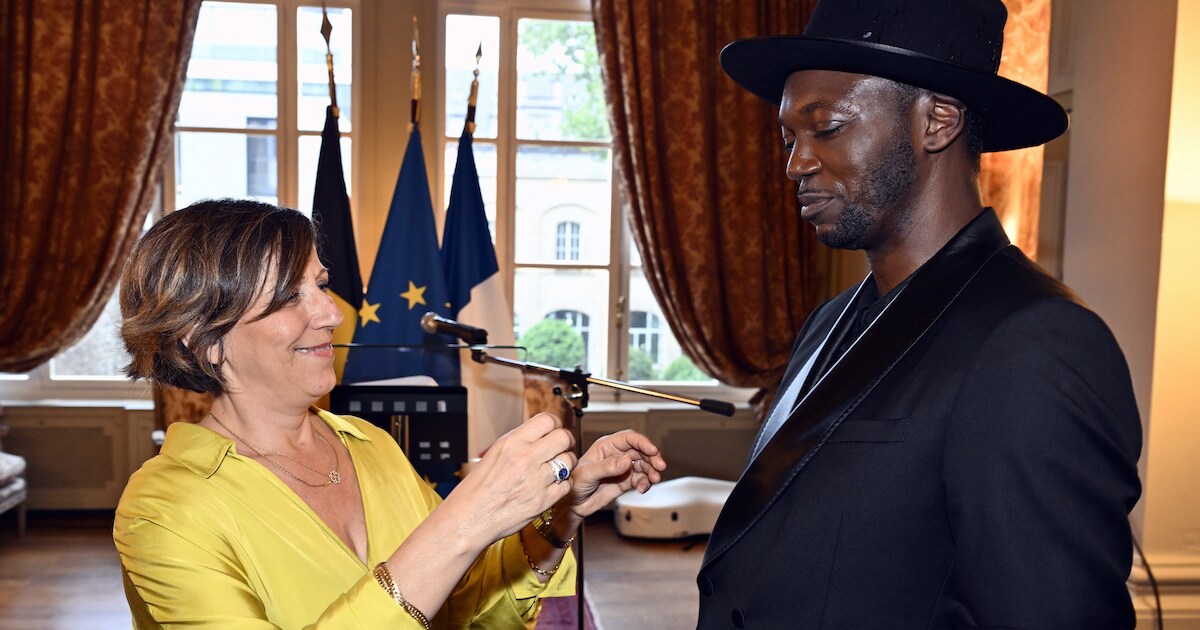 Le rappeur Baloji fait chevalier des Arts et des Lettres | 7sur7.be