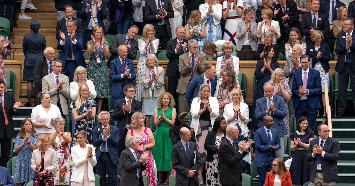 Standing ovation à Wimbledon pour la vaccinologue derrière l ...