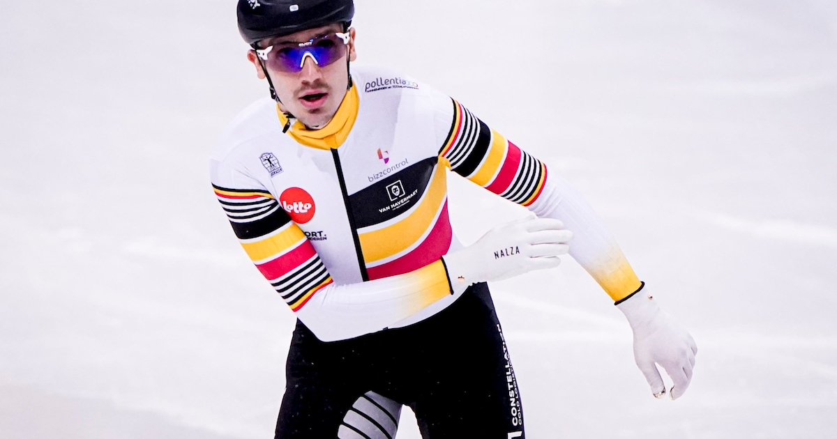 Le Belge Stijn Desmet décroche la médaille d’argent sur 1.500 m | 7sur7.be