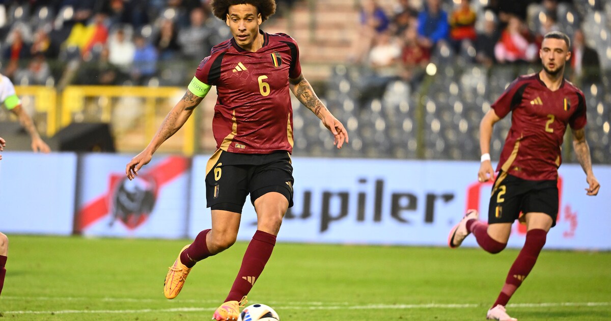 Witsel fête son retour sous le maillot des Diables avec le brassard ...