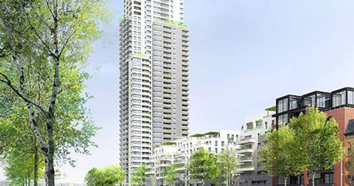 La plus haute tour de logements du pays en face de Tour & Taxis | 7sur7.be