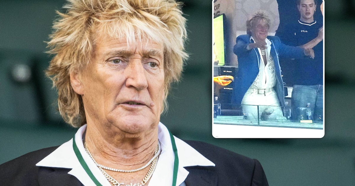 Rod Stewart aperçu en train de faire la fête au Mondial après l ...