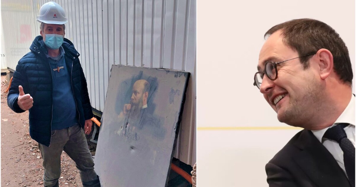 Petit miracle de Noël: le portrait d’un avocat vieux de 100 ans passe ...