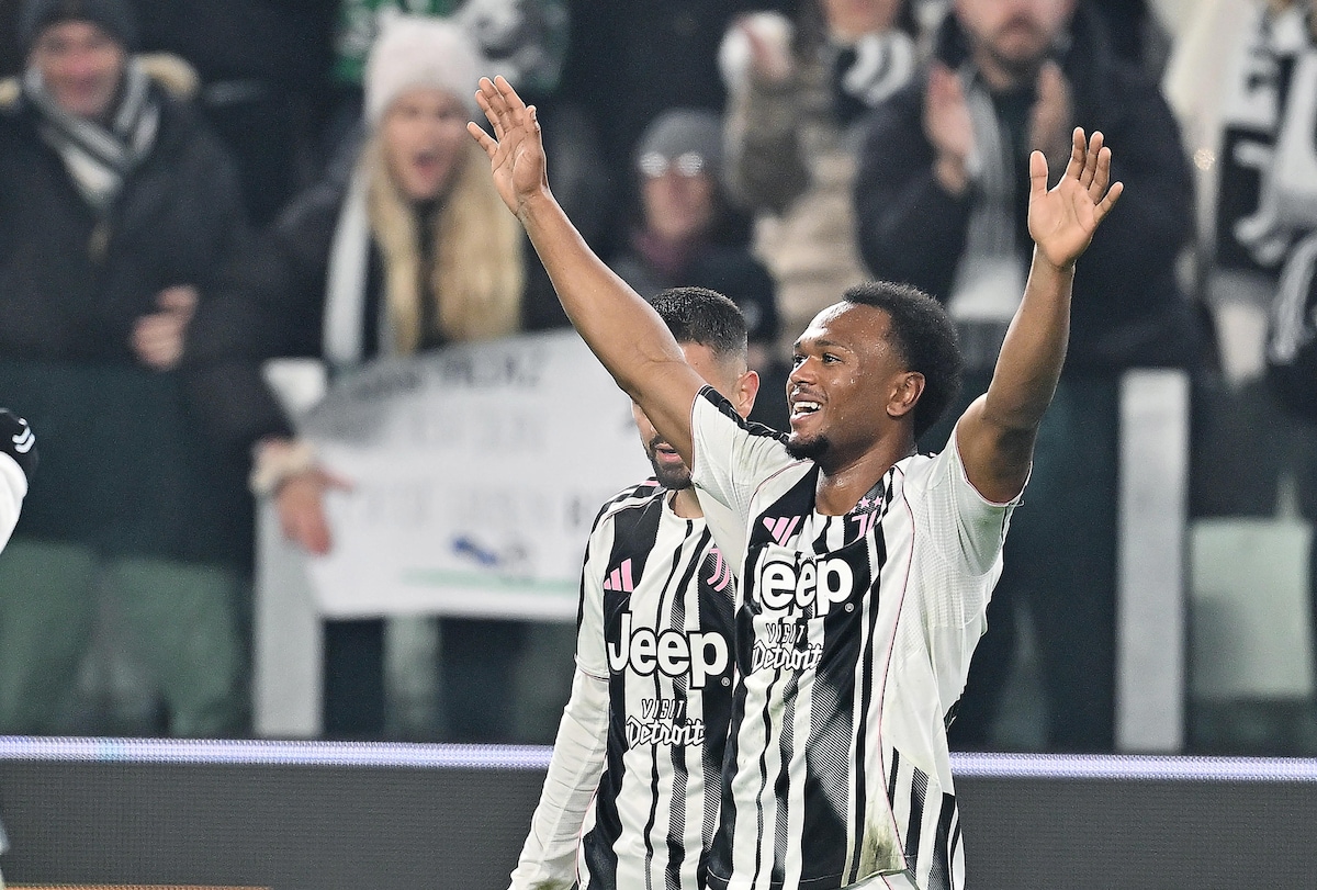 Le soulagement: Loïs Openda débloque son compteur avec la Juve en Serie ...