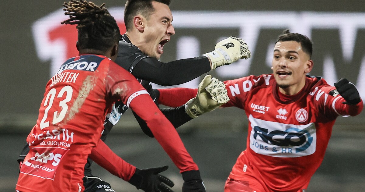 Fin de match complètement folle à Eupen: le gardien de Courtrai égalise ...