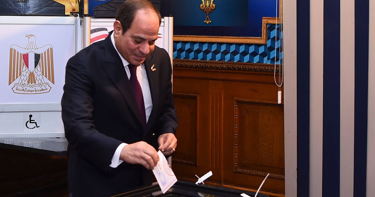 Le président égyptien Sissi remporte l’élection présidentielle avec 89 ...