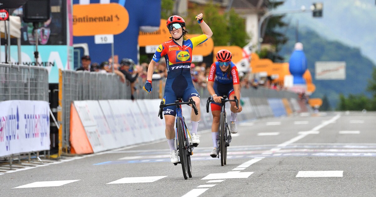 Anna Henderson remporte la deuxième étape du Giro féminin, Lotte ...