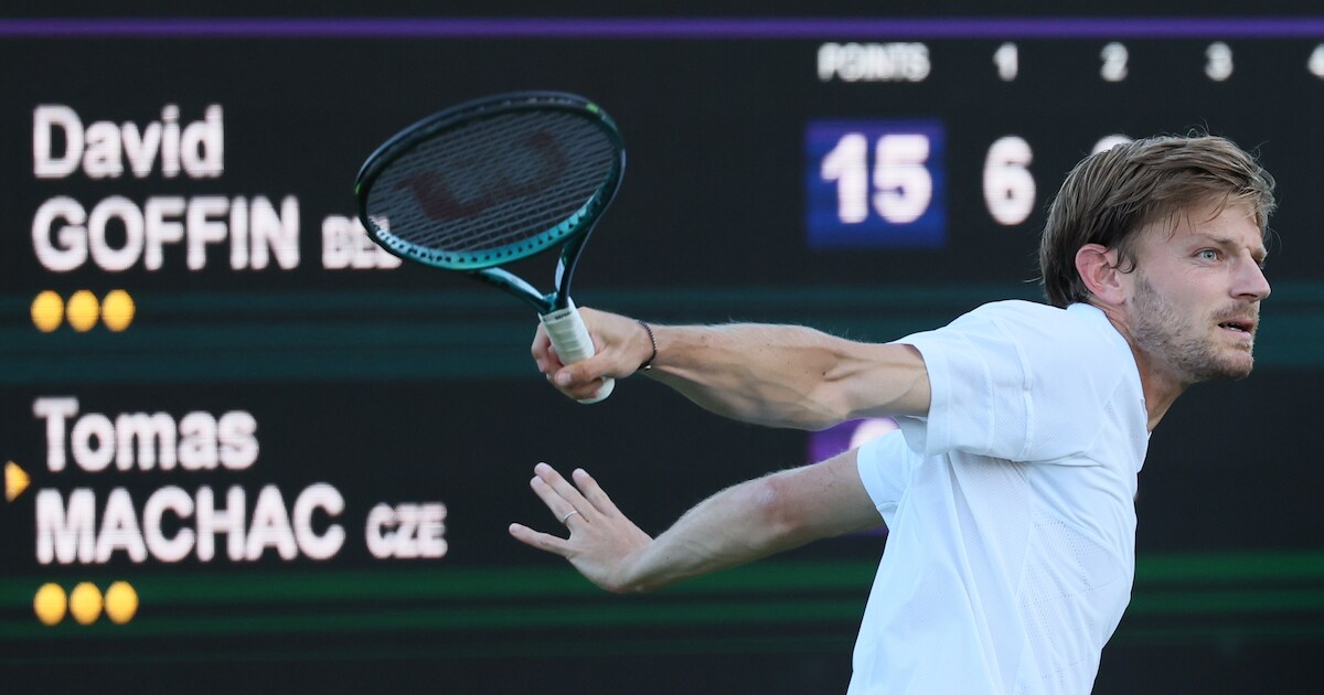 Avantage pour Goffin contre Machac, le match interrompu par la nuit ...