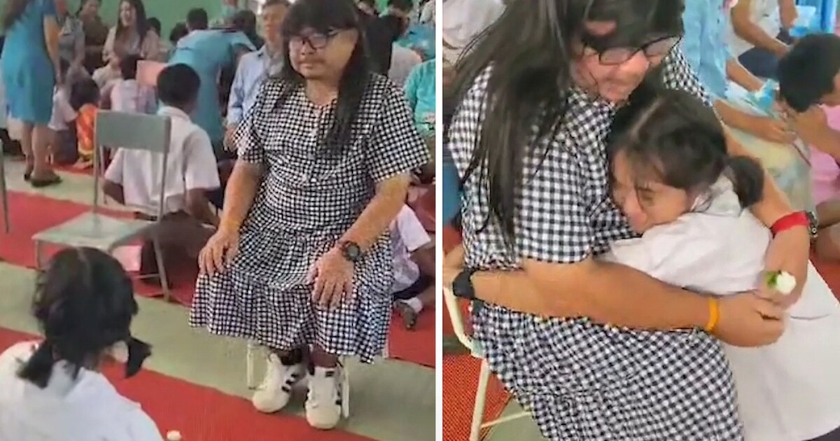 Un père célibataire se déguise en femme pour sa fille à l’occasion de ...
