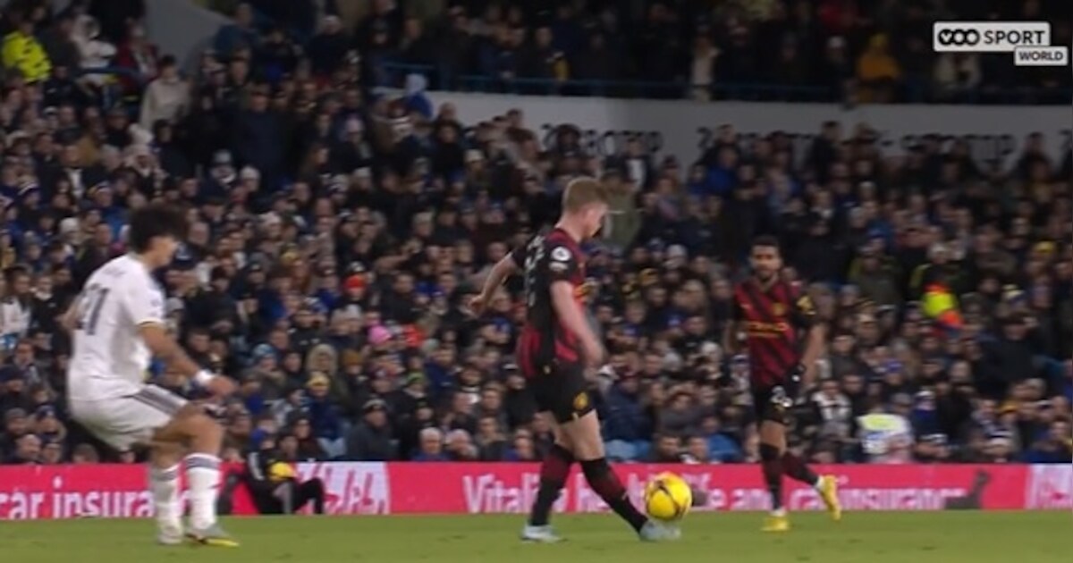 La passe géniale de Kevin De Bruyne, le gros raté de Jack Grealish ...