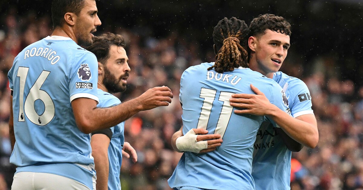 Avec un Doku étincelant, City remporte le derby de Manchester | 7sur7.be