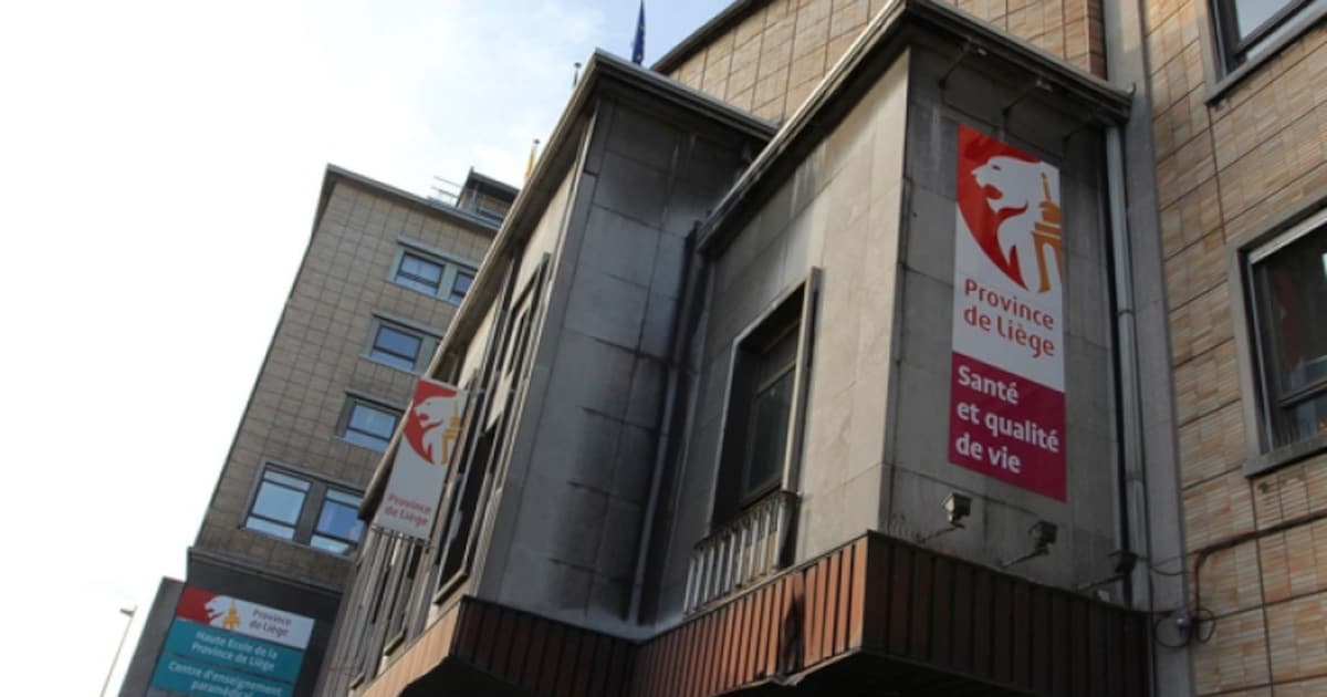 Troisième jour de grève du personnel de la Haute École de la Province ...