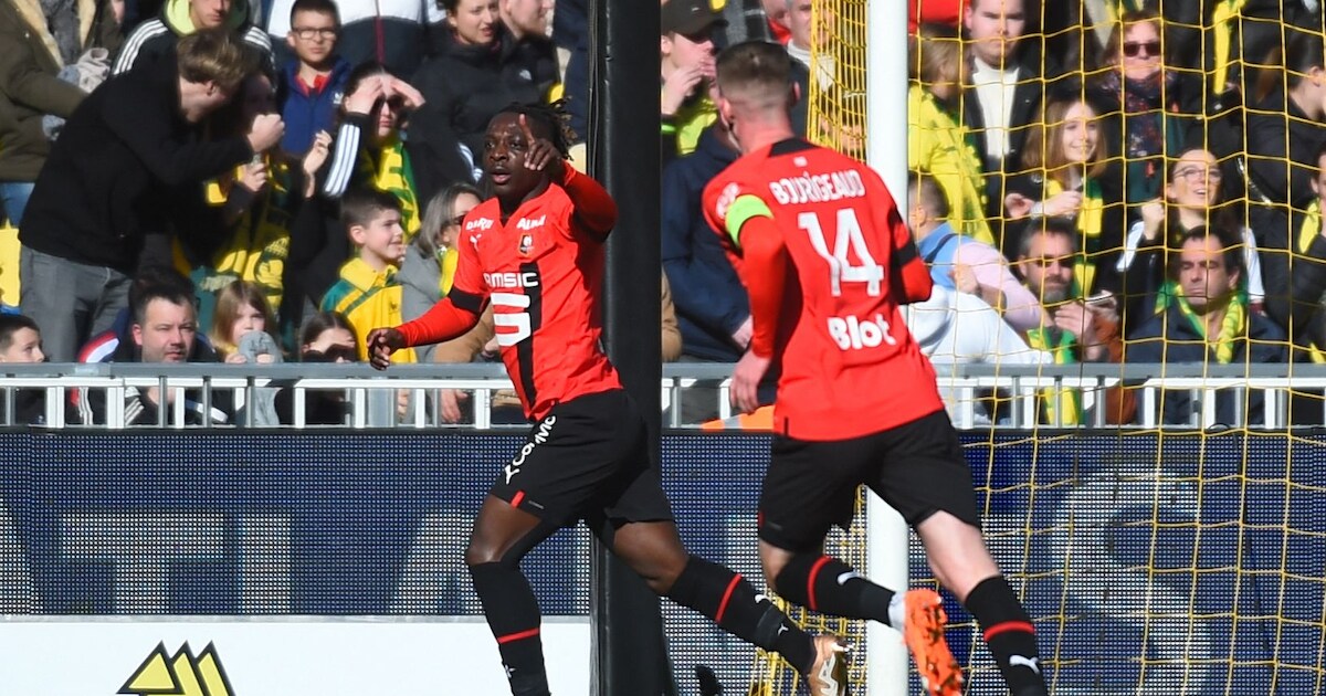 Jérémy Doku offre la victoire à Rennes contre Nantes | Diables rouges ...