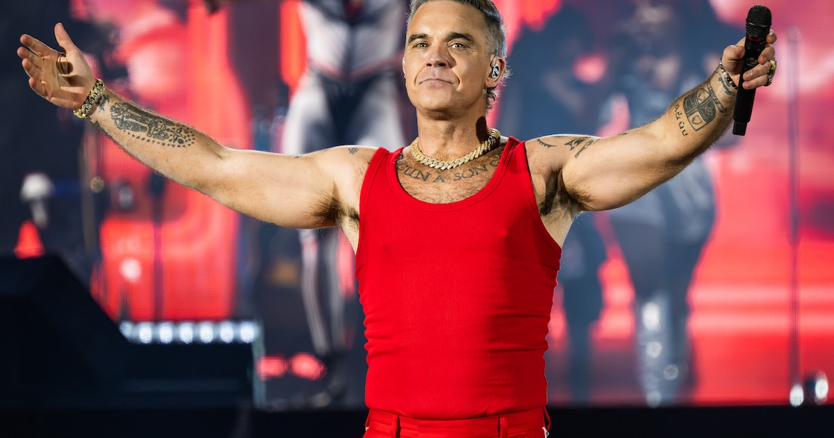 Robbie Williams de passage en Belgique cet été: il s’offre la tête d ...
