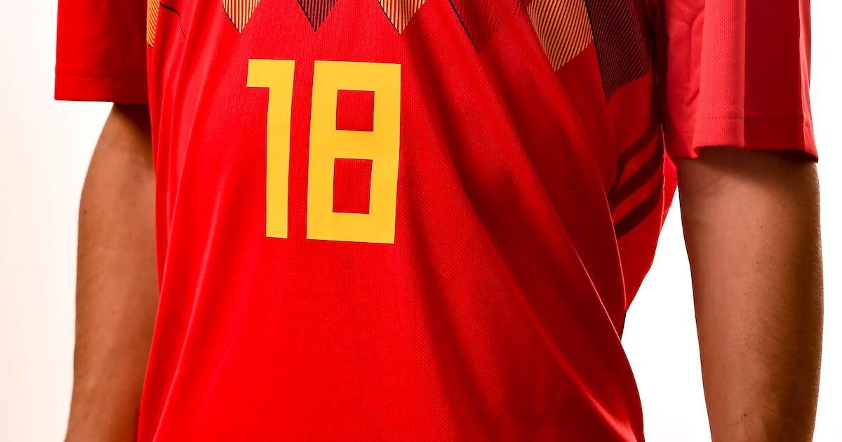Le nouveau maillot des Diables Rouges dévoilé | 7sur7.be