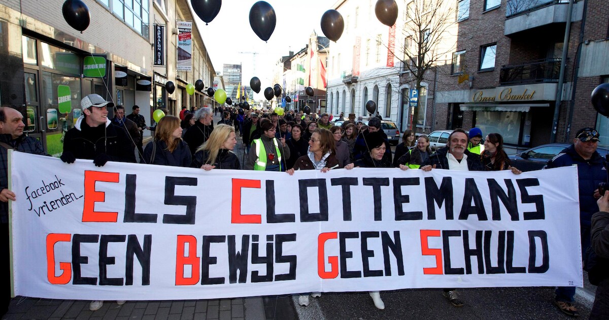 200 sympathisants d'Els Clottemans défilent en rue | 7sur7.be