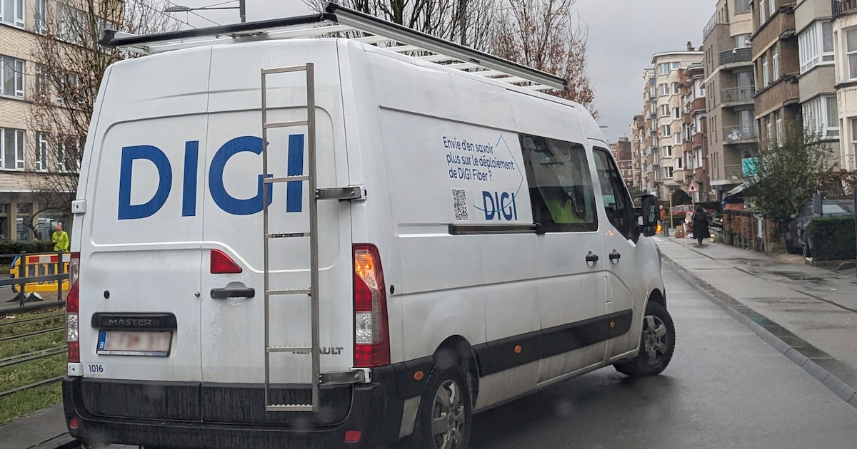 Digi en infraction lors du déploiement de la fibre à Bruxelles | 7sur7.be