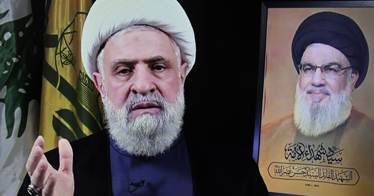 Naïm Qassem prêt à un cessez-le-feu avec Israël, mais sous “nos ...