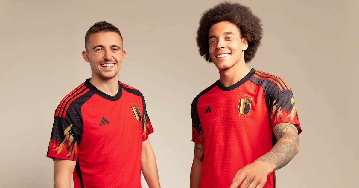 Le maillot des Diables pour le Mondial dévoilé | Diables rouges | 7sur7.be