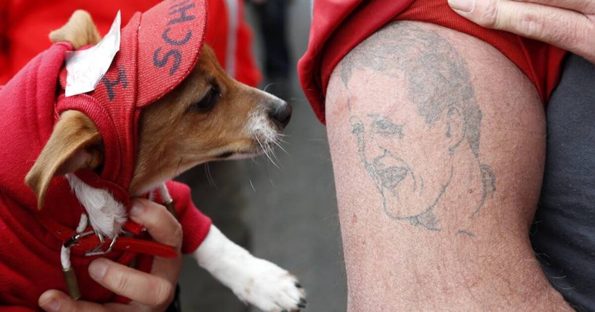 Des centaines de fans de Schumi réunis à Spa | 7sur7.be