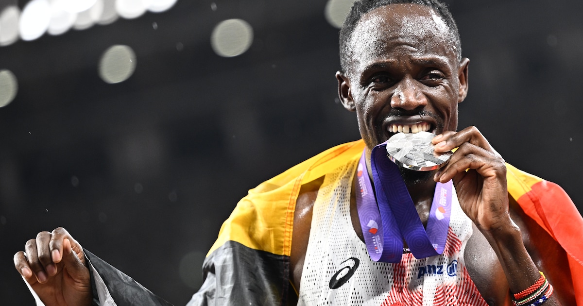 Un exploit colossal et une deuxième médaille pour la Belgique: Isaac Kimeli se pare d’argent en ...