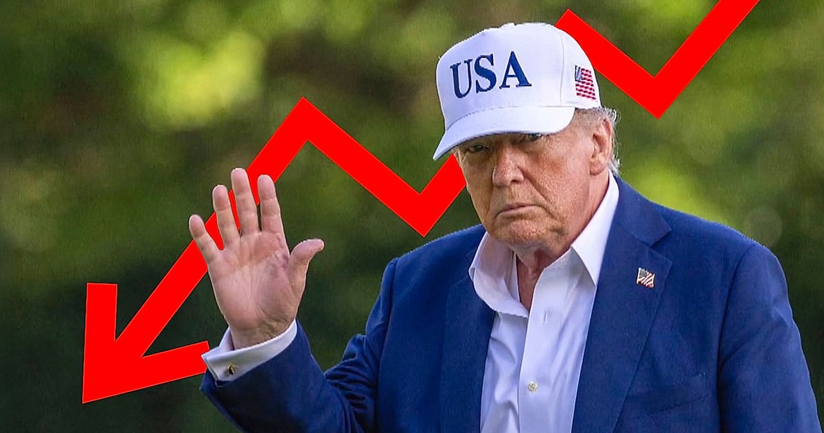 Pourquoi la cote de popularité de Trump est en chute libre | 7sur7.be