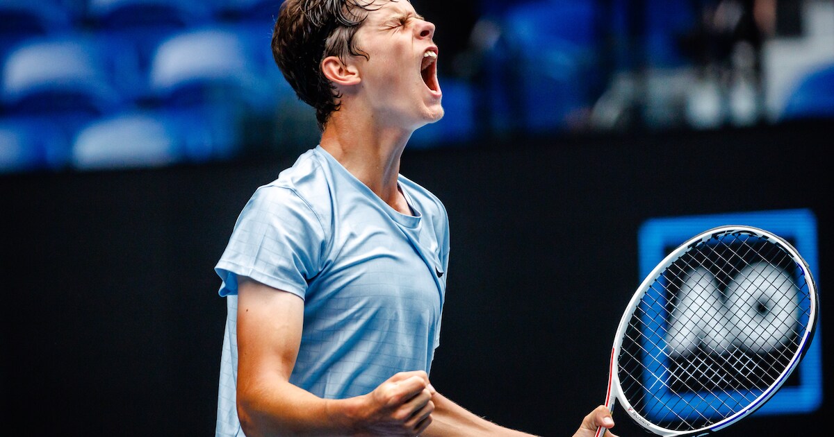 Le junior Alexander Blockx rejoint l'équipe belge de Coupe Davis qui ...