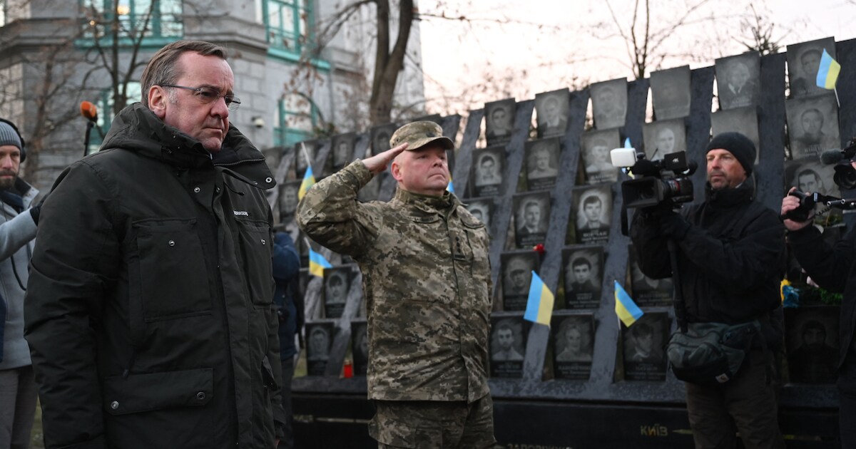 En visite en Ukraine, le chef de la Défense allemande réaffirme le ...
