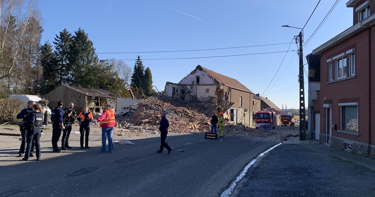 Une maison soufflée par une explosion au gaz à Éghezée: le bilan passe ...