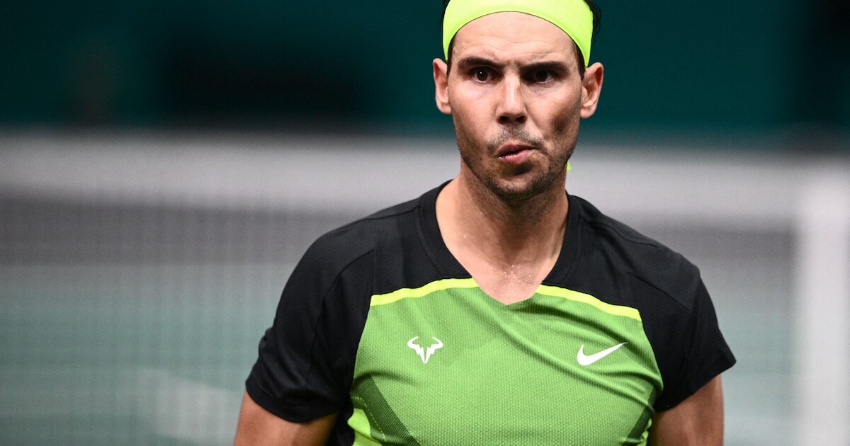 Retour perdant: Rafael Nadal prend la porte à Paris-Bercy | 7sur7.be