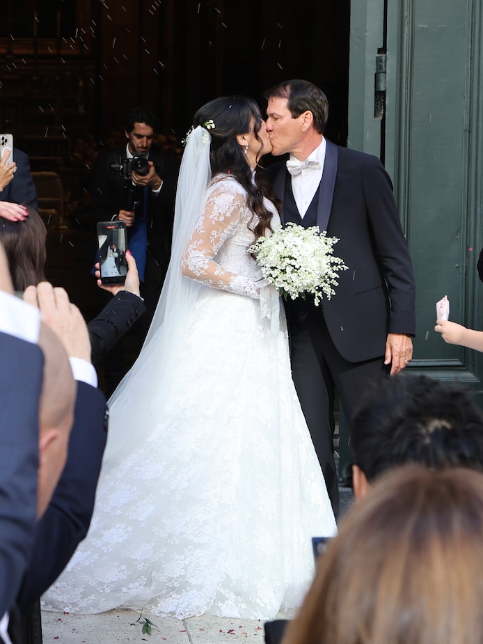 Un mariage dans un cadre prestigieux: Rudi Garcia et Francesca Brienza se sont dit “oui” à Rome ...