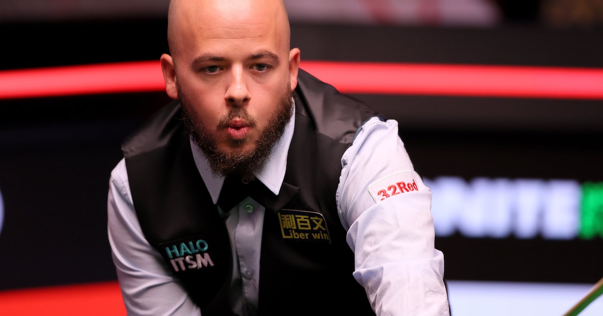 Luca Brecel se fait (très) peur, mais parvient tout de même à se ...