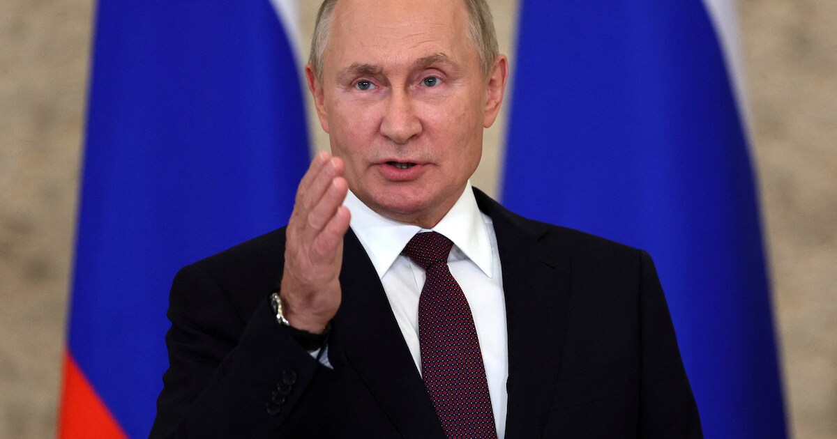 Poutine “pas pressé” de quitter l’Ukraine: “On va voir comment leur ...