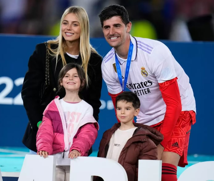 Thibaut Courtois est papa pour la troisième fois: sa femme Mishel ...