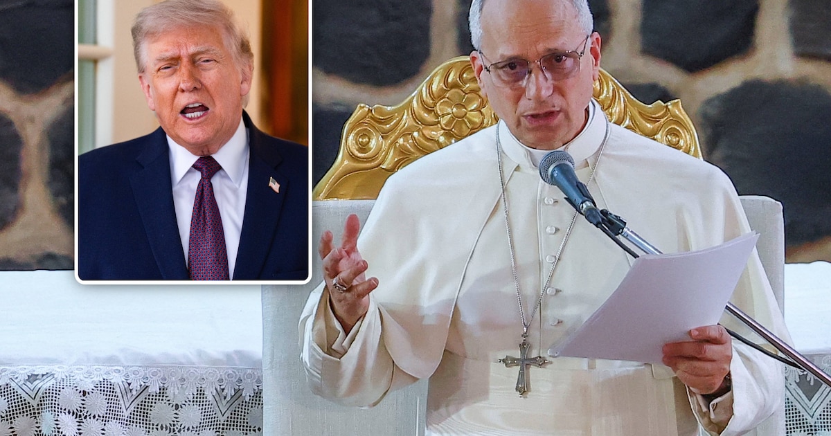 Le pape Léon s’en prend à nouveau à Trump: “Le monde est dévasté par ...