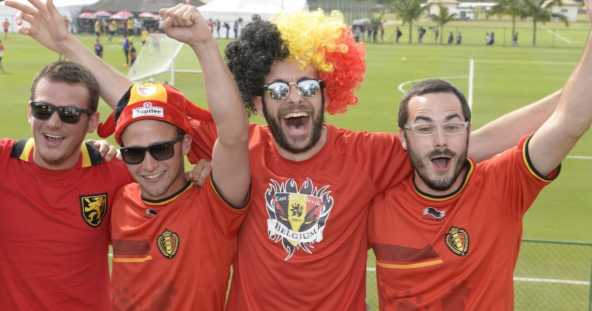 Les Diables Rouges sur écran géant au stade Roi Baudouin | Home | 7sur7.be