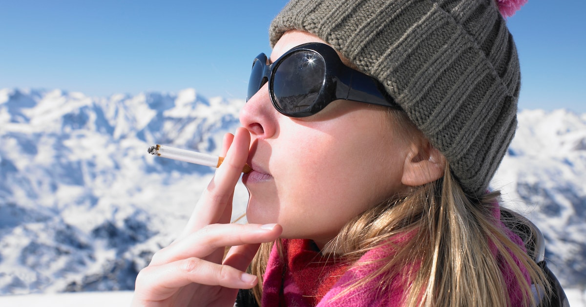 “Clope de fin”: il est désormais interdit de fumer sur les pistes de ...