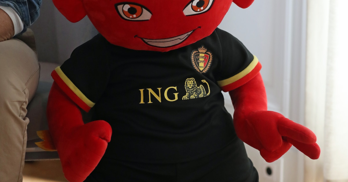 Voici la mascotte officielle des Diables Rouges | 7sur7.be