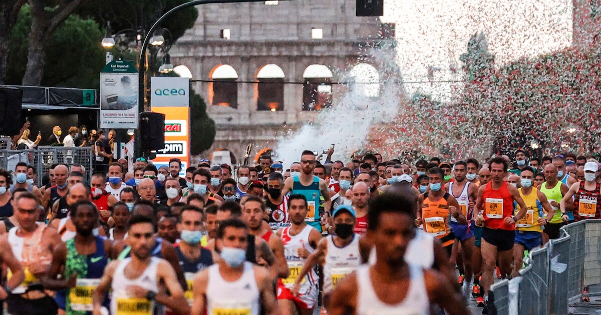 À 92 ans, il termine le marathon de Rome... pour la 30e fois | Insolite ...