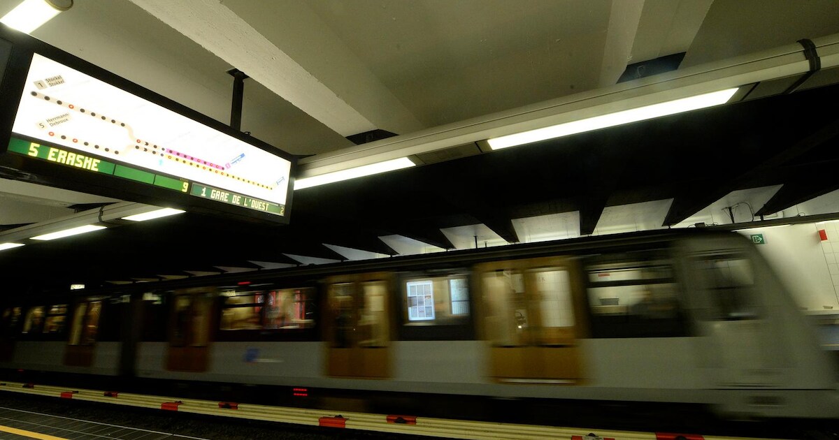 Trafic interrompu sur la ligne 1 du métro bruxellois entre Merode et ...