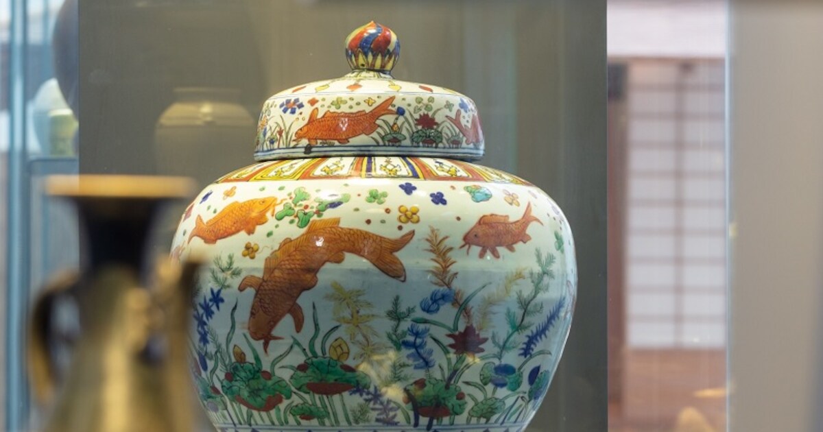 La jarre chinoise de grande valeur dérobée au musée de Mariemont ...