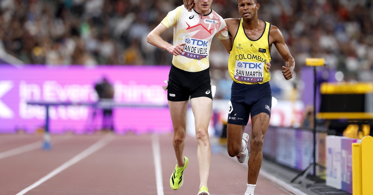 “Un geste fair-play qui restera”: le Belge Tim Van de Velde fait demi ...