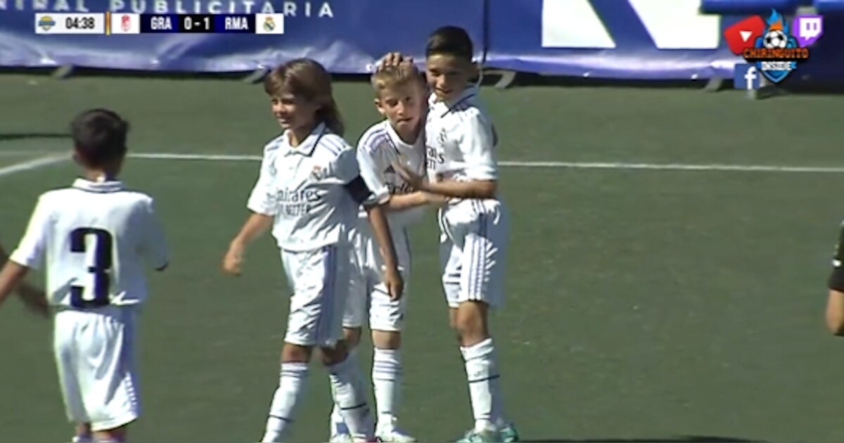 “Eden, regarde ce que ton fils vient de faire” : Leo Hazard marque un ...