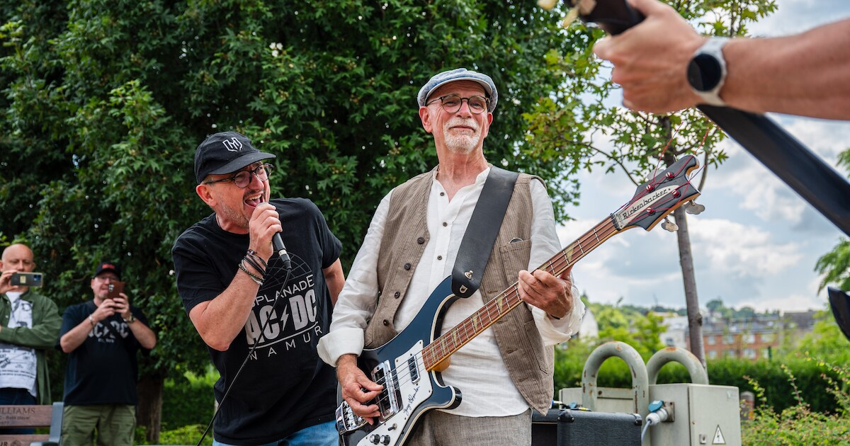 L’ancien bassiste d’AC/DC Rob Bailey à Namur pour y découvrir une ...
