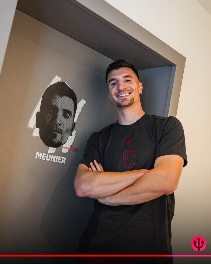 Il est (enfin) là: Thomas Meunier a rejoint les Diables Rouges en ...