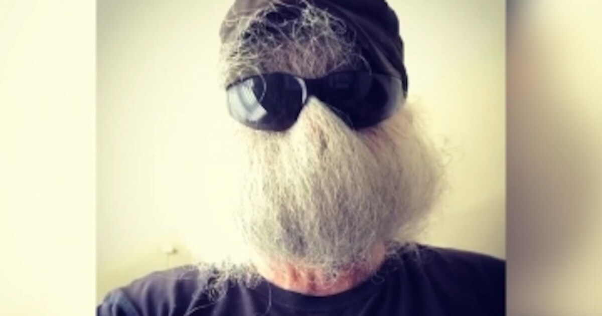 Il crée un masque... avec sa barbe | Insolite | 7sur7.be
