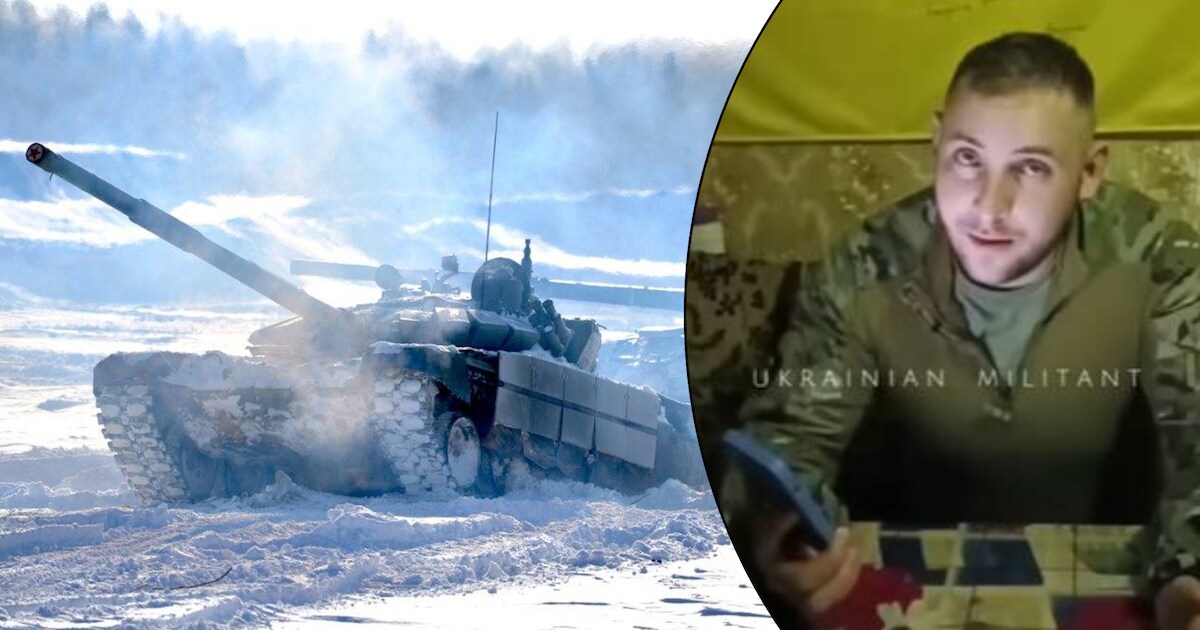 Un soldat ukrainien appelle le SAV russe car son char capturé ne ...