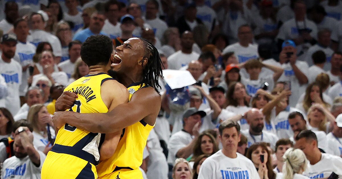 La finale démarre fort en NBA: Haliburton douche le Thunder au buzzer ...